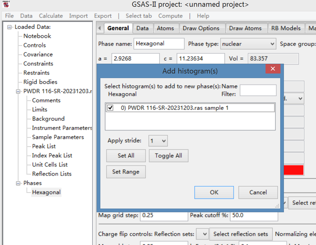 GSASII refinemnt (1) | hellowei